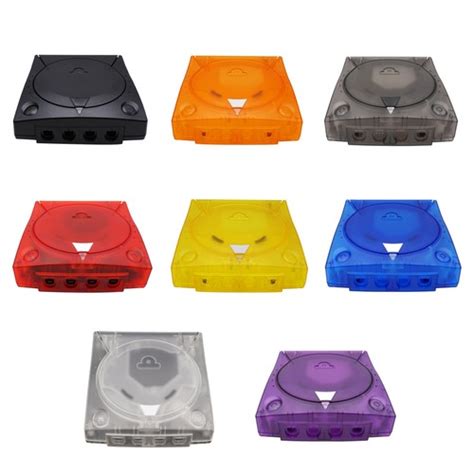 Replacement Shell Translucent Housing Case For Sega Dreamcast Dc Retro Console Ebay