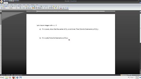 Solved Let N Be An Integer With N If N Is Even Show Chegg