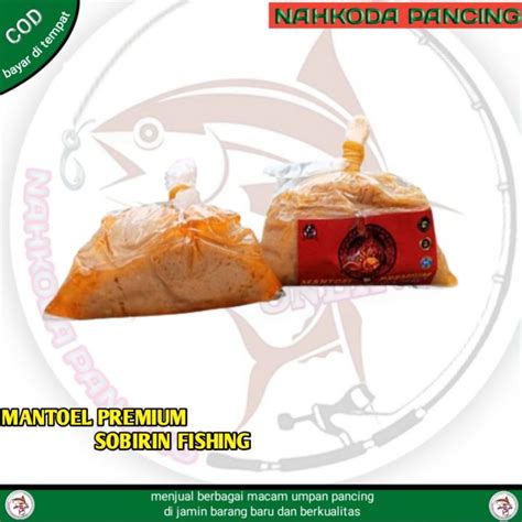 Umpan Ikan Mas Mantoel Premium Sobirin Fishing Cocok Untuk Mancing