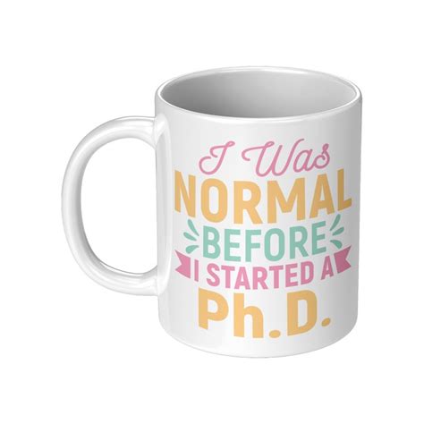 Phd Student Mug Etsy