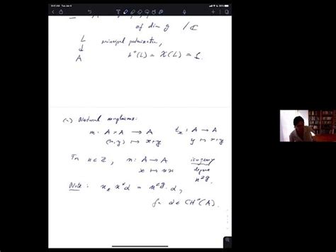Free Video Ictp Igap Seminar On Algebraic Geometry The Sl Action