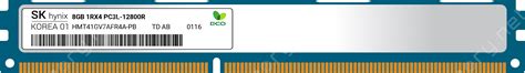 HMT GV AFR A PB SK Hynix X GB DDR RDIMM PC L R Single Rank X Module
