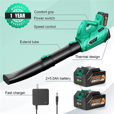 Berserker 20v Leaf Blower Cordless 20ah Battery Operated Review Zero