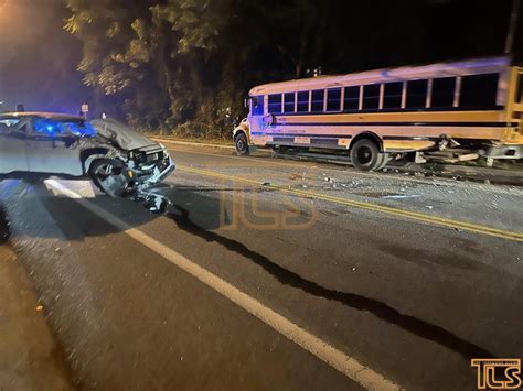 PHOTOS Car Slams Into Parked School Bus In Lakewood The Lakewood Scoop