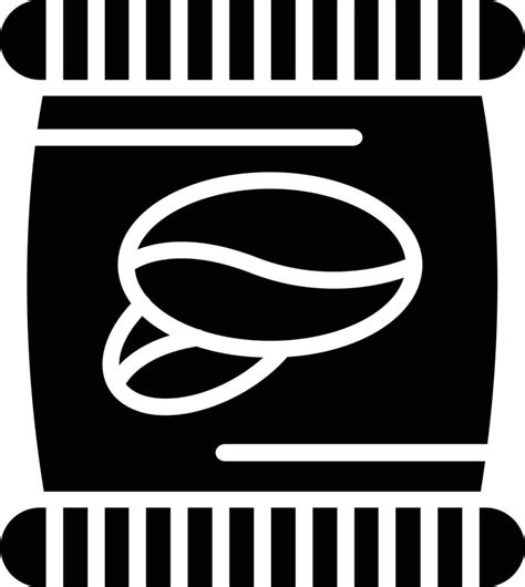 Bean Glyph Icon 10926407 Vector Art At Vecteezy