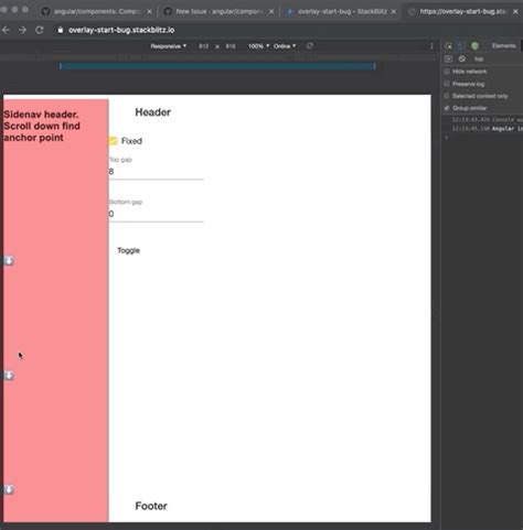 Setting WithPush True Does Not Work As Expected On Cdk Overlay Issue Angular