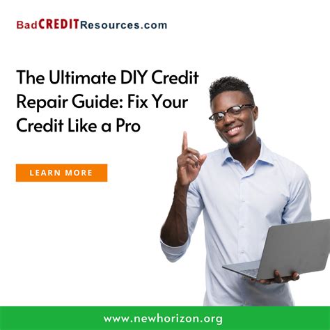 Fix Your Credit Like A Pro With Diy Credit Repair By New Horizon On