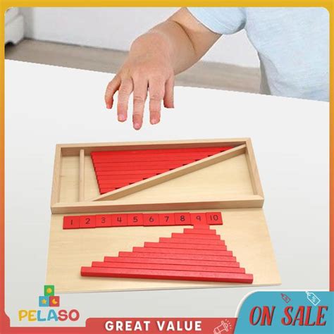 Pelaso Counting Sticks Math Visual Experience Development Montessori
