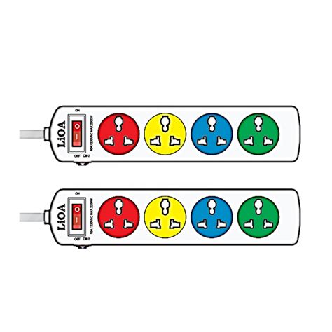 Lioa 4 Outlet Extension Socket Versatile And Safe Power