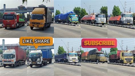 Truk Trailer Tronton Gandeng And Kontener Faw Jh6 Fuso Hino Faw Fd