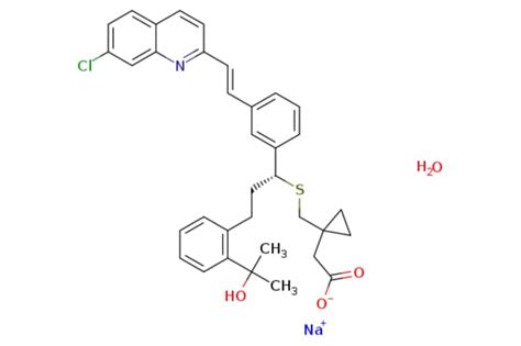 Emolecules Montelukast Sodium Hydrate 151767 02 1 Mfcd20527317 1g