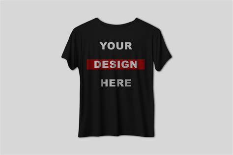 T Shirt Mockup White Blank T Shirt Front And Back Views Male Clothes