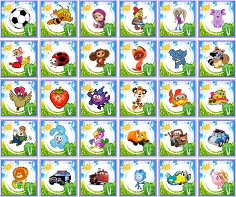 Картинки на шкафчики для детского сада в хорошем качестве 30 штук