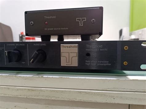 Threshold Fet 10 H Ten High Level Preamplifier Preamp Audio Soundbars Speakers And Amplifiers