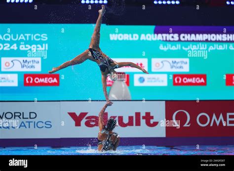 Doha Qatar 4th Feb 2024 United States Team Group Usa Artistic
