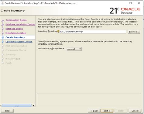 installing oracle database 21c on oracle linux 7 rishoradev s oracle