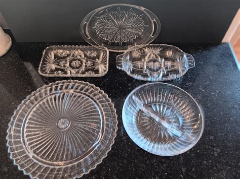 Beautiful Pressed Glass Dishware