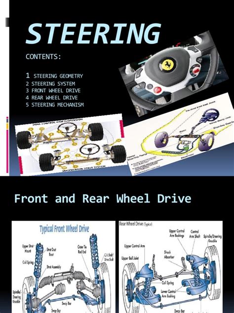 Steering Geometry Pdf Steering Gear