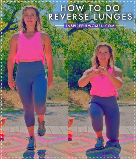 Reverse Lunge Inspireful Women