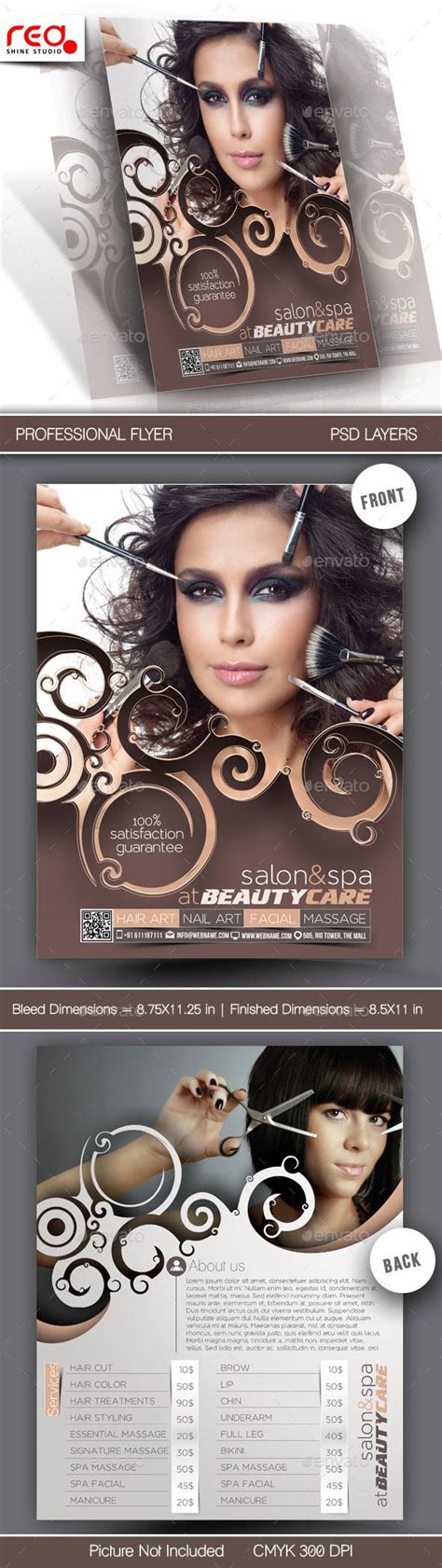 Beauty Care Flyer Template Flyer Template Flyer Poster Template