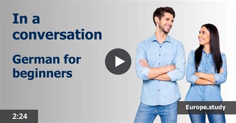 Where Do You Live German For Beginners Europe Study