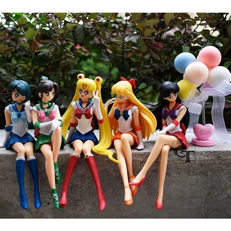 Anime Models Sailor Moon Pattern 1 Set Of 5 Nv Shopee Philippines