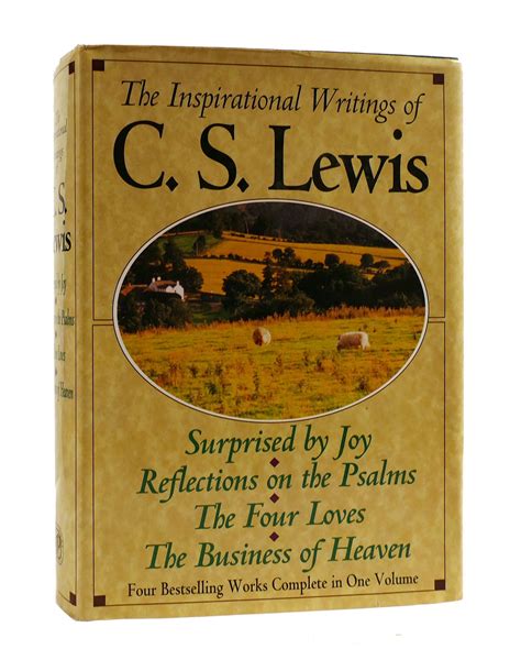 The Inspirational Writings Of Cs Lewis Surprised By Joy Reflections