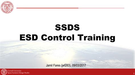 Esd Control Training Protecting Electronics From Static Discharge