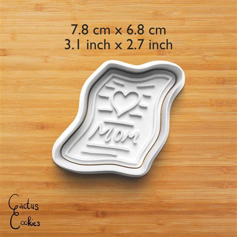 3d File Mothers Day Cookie Cutter Set 0803 🍪 ・3d Printer Model To Download・cults