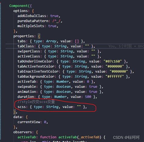 小程序内通过style属性控制scss变量修改weui组件样式＜mp Tabs＞高度自适应小程序 设置style的top Csdn博客