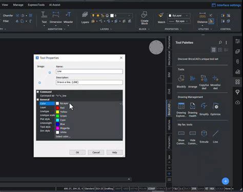enhanced for v23 improved tool palette