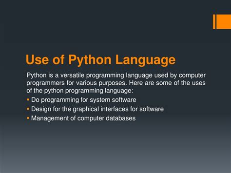 PPT Ultimate Guide To Python Programming Language PowerPoint Presentation ID