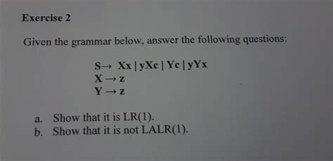 Solved In Compiler Design Chegg