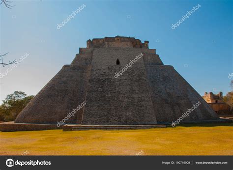 Pyramid Of Uxmal An Ancient Maya City Of The Classical Period One Of