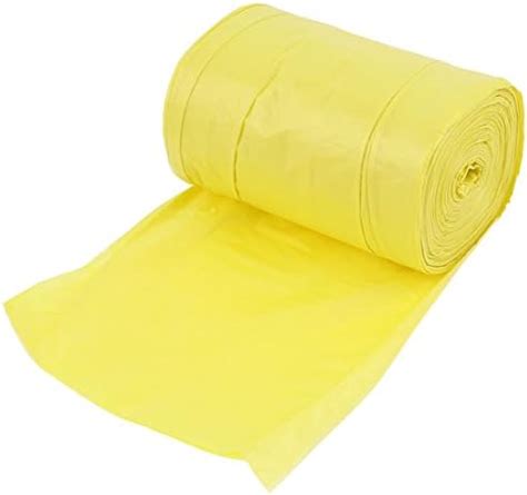 CJdimSinme Kitchen Disposable Garbage Trash Waste Bag Yellow Roll 45cm X 55cm CUCINA MONUSTARY