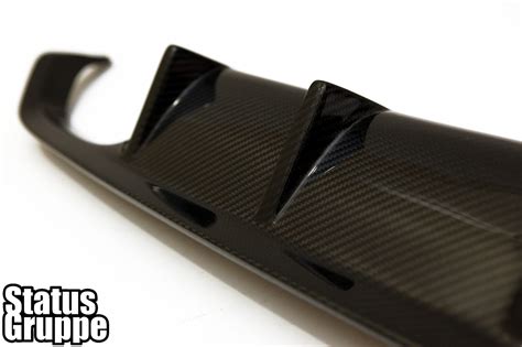 Bmw F80 M3 F8283 M4 Cf Rear Diffuser Finned Style