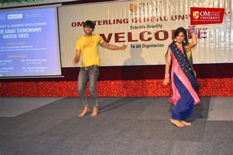 Test White Coat Ceremony At Osgu Om Sterling Global University