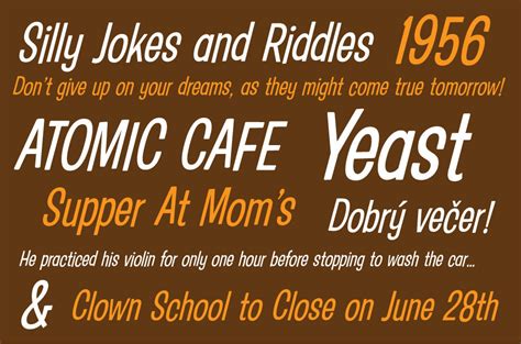 Hooligan Complete Jukebox Fonts