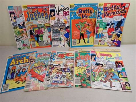 Archie Jughead Veronica Comics Auction Ohio