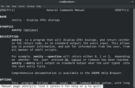 Zenity Command In Linux Keyur Barot Medium