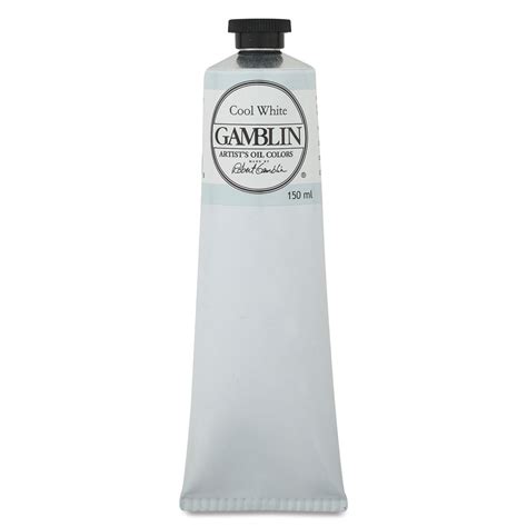 Gamblin Artists Oil Color Cool White Ml Tube Michaels