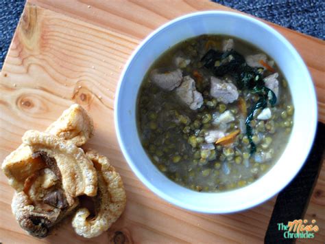 In The Kitchen Ginisang Monggo With Chicharon The Misis Chronicles