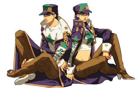 Kujo Jotaro Jojo No Kimyou Na Bouken And More Drawn By Tktg Danbooru