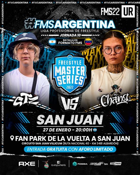 FMS ARGENTINA CHANG Y CTZ SALEN A RELEVAR A PAPO FREESTYLE HOY