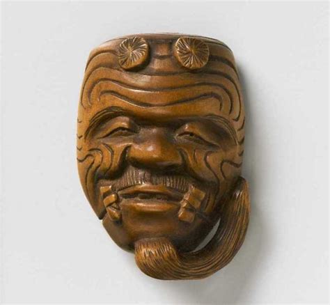 Antique Mask Netsuke For Sale Max Rutherston Ltd Antiques London