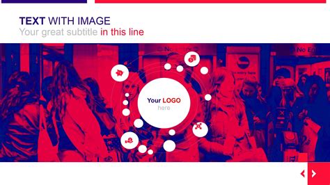 RED And BLUE Powerpoint Sliders Template Presentation Templates GraphicRiver