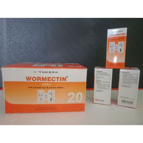 Jual Wormectin Injection 20ml Shopee Indonesia