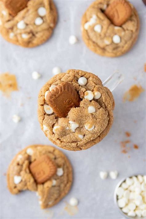 Crumbl Biscoff White Chip Cookies Copycat Recipe Recipe In 2022