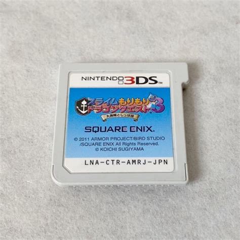 【目立った傷や汚れなし】スライムもりもりドラゴンクエスト3 大海賊としっぽ団 ニンテンドー3ds はんじょう 顎 にょっすの落札情報詳細