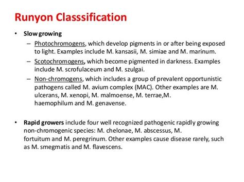 Atypical Mycobacteria